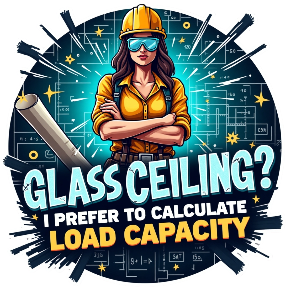 Glass Ceiling? I Prefer to Calculate Load Capacity – Strength & Stilettos